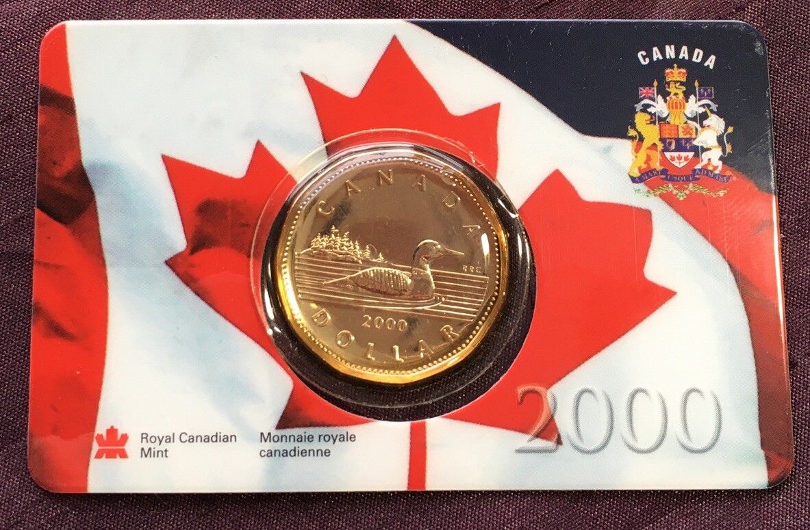 2000 Canada Window Card & Loonie | eBay