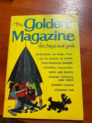 THE GOLDEN MAGAZINE FOR BOYS AND GIRLS - SEPTEMBER 1965 * 57 Years Old ...