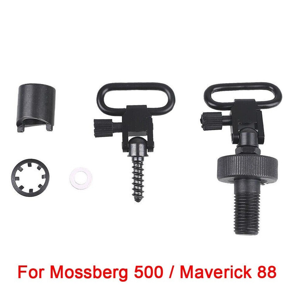 12GA QD Sling Swivels Kit Magazine Cap Sling Mount For Mossberg 500 ...