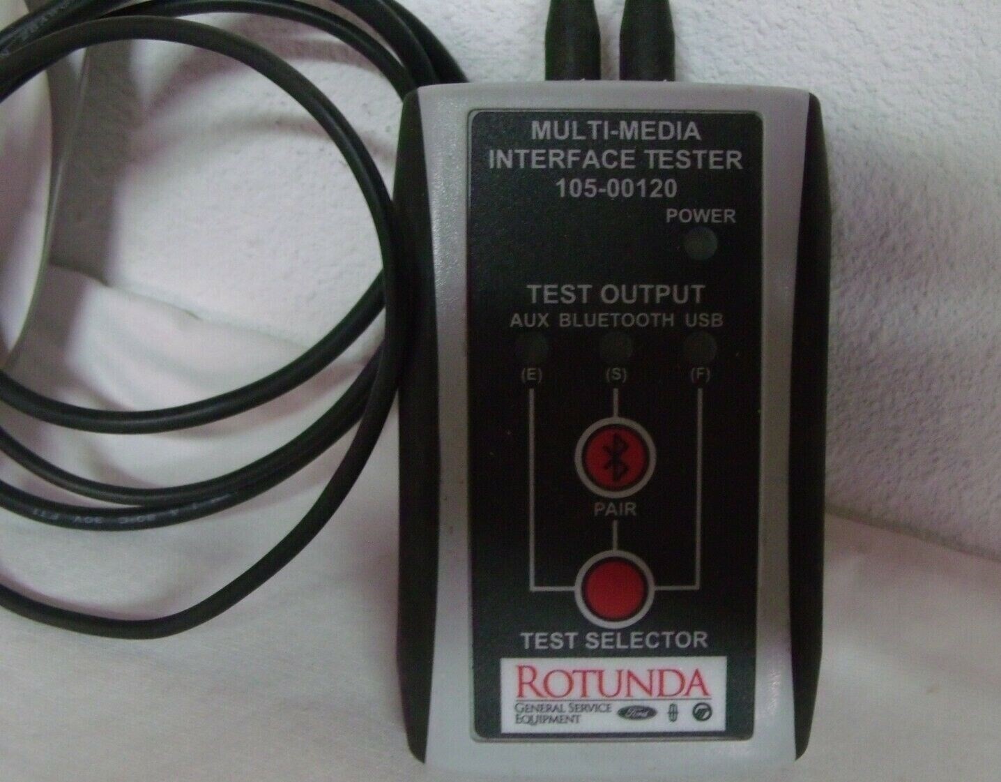 Ford 105-00120 Rotunda Multi-Media Interface Tester | 10500120 ...