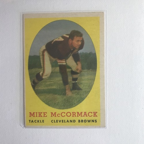 1958 Topps - #59 Mike McCormack | eBay