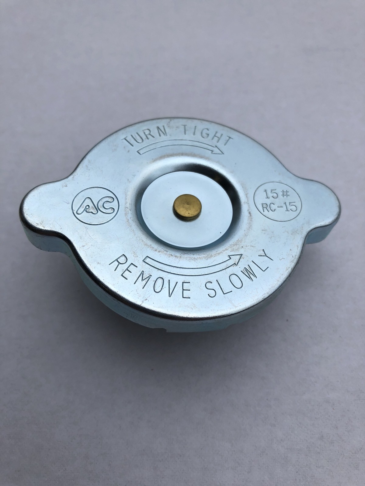 GM Chevelle Camaro GTO 442 Nova Radiator Cap RC15 Cooling Restoration