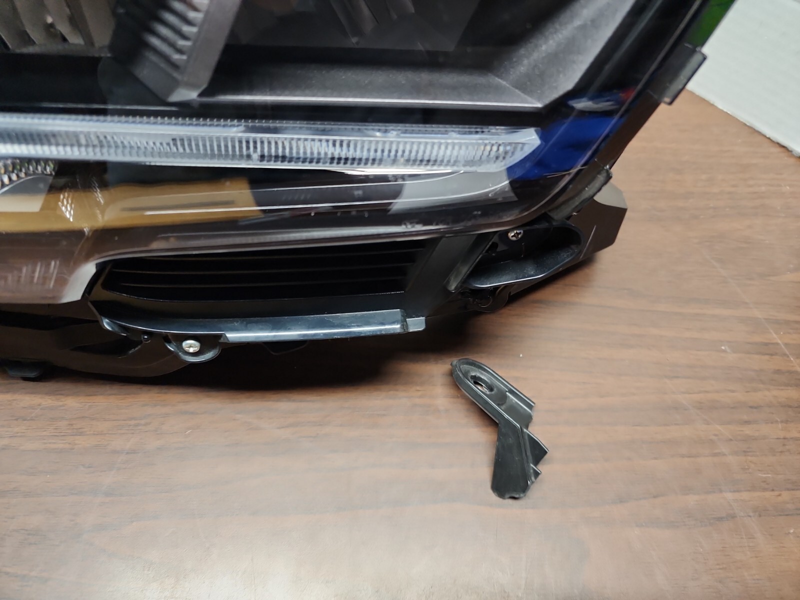 2020 2022 TOYOTA TACOMA RIGHT HEADLIGHT FULL LED BLACK BEZEL 8111004290 ...