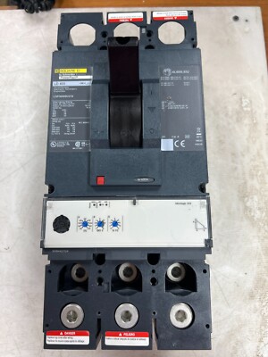 👀 SQUARE D 400 AMP POWERPACT CIRCUIT BREAKER 3 POLE 600 VAC ...