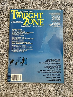 The Twilight Zone Magazine Lot - Full Year Set 1982 January-December ...