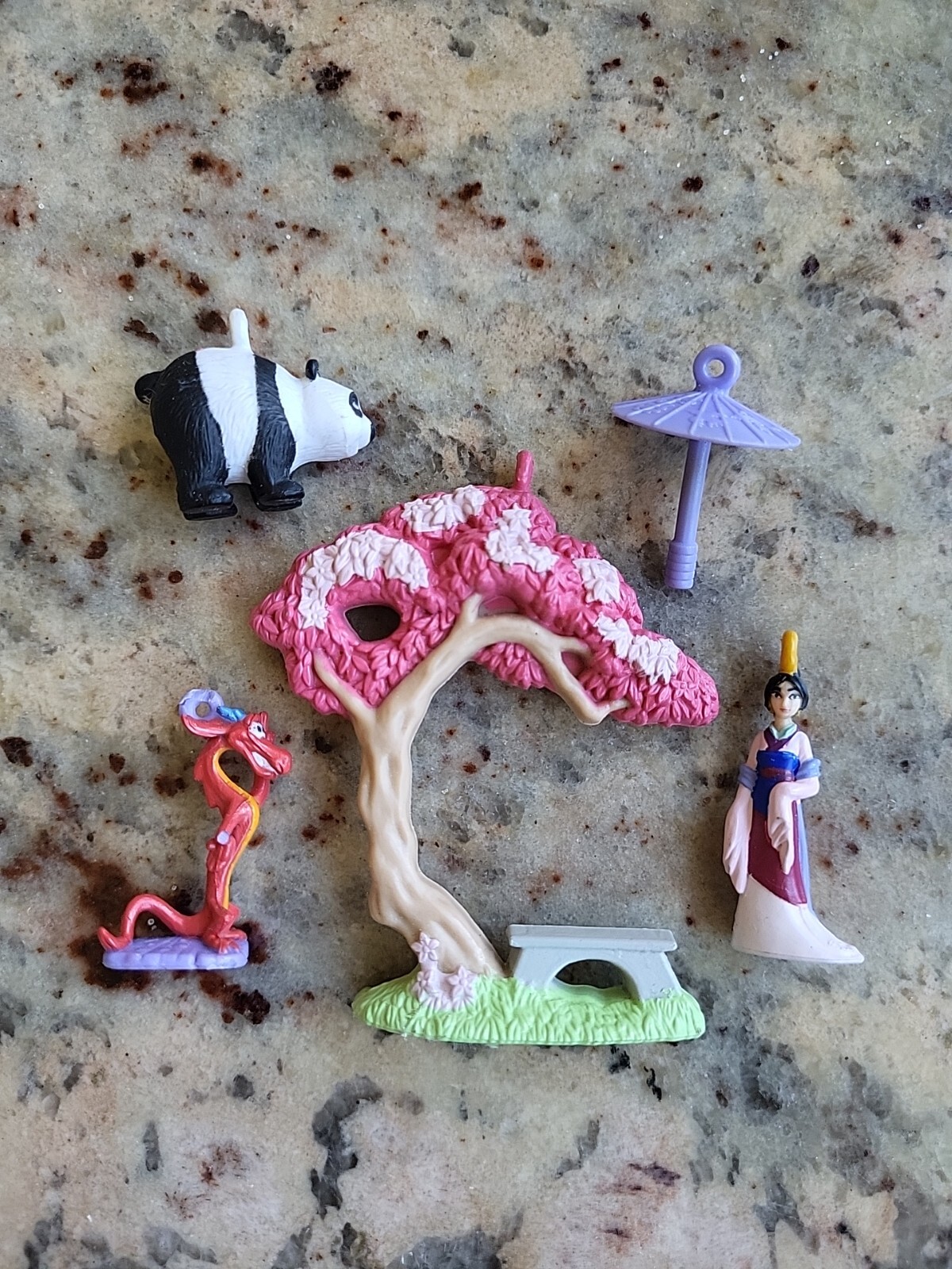 Disney Princess Mulan 5 Dangle Charms Pendants China … - Gem