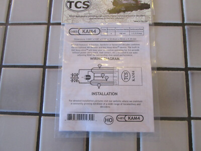 train control systems KAM4 decoder | eBay