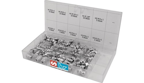 SAMOA HALLBAUER Assortiment d'embouts de graissage 80 pièces 4024937414972 | eBay.de