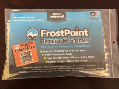 Sulfur Sticks Detect R Stick 100 Pack sulfer sulpher sulphur | eBay