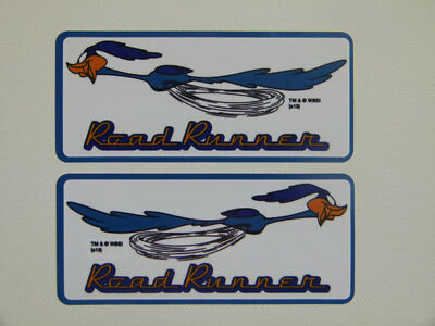 2x Road Runner Aufkleber Oldtimer Vintage Tuning Retro Hotrod Oldschool ...