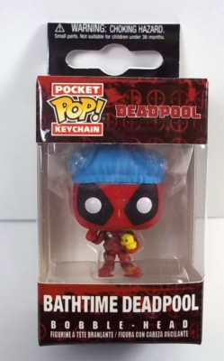 Funko Pocket Pop Keychain Bathtime Deadpool Vinyl Bobble Head Figure ...