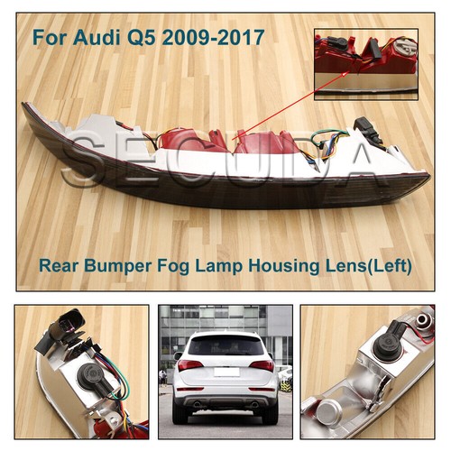 HQ Rear Bumper Tail Light Lamp Left Passenger Side Black For Audi Q5 ...