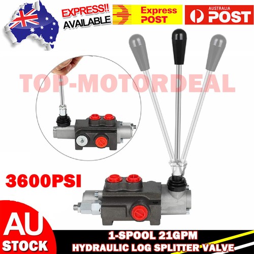 Hydraulic Control Valve 1 Spool 21 GPM Log Splitter Valve w/Joystick ...