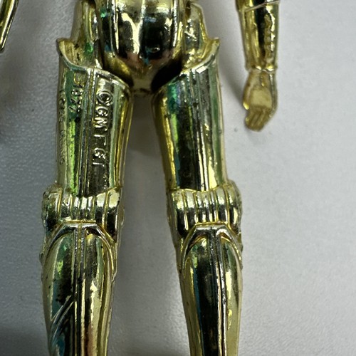 1977 Vintage Kenner Star Wars C-3PO Action Figure Gold Droid Hong Kong ...