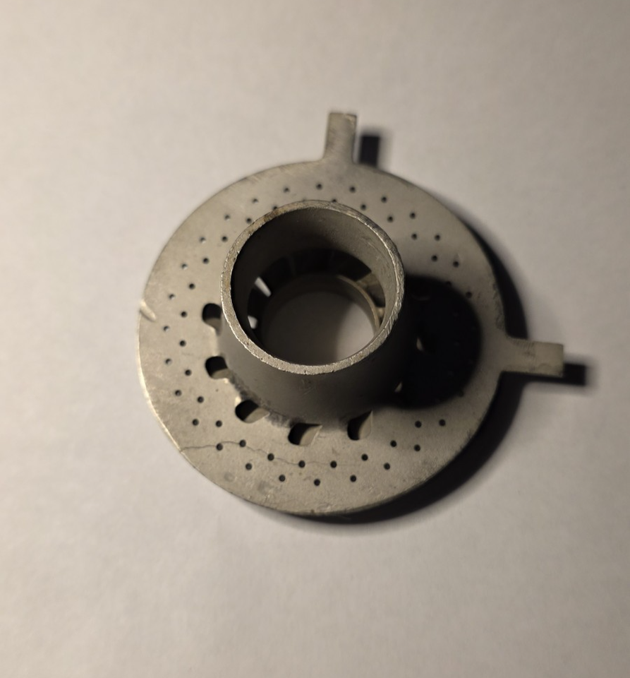 GE Turbine Engine Combustion Chamber Swirler Venturi Nozzle - NIMONIC ...