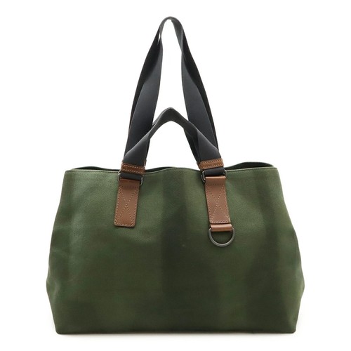 BOTTEGA VENETA Gradient Tote Bag 2WAY Shoulder Bag Canvas Canvas Khaki ...