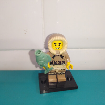 Lego minifig figurine personnage série 5 8805 ice fisherman eskimo ...