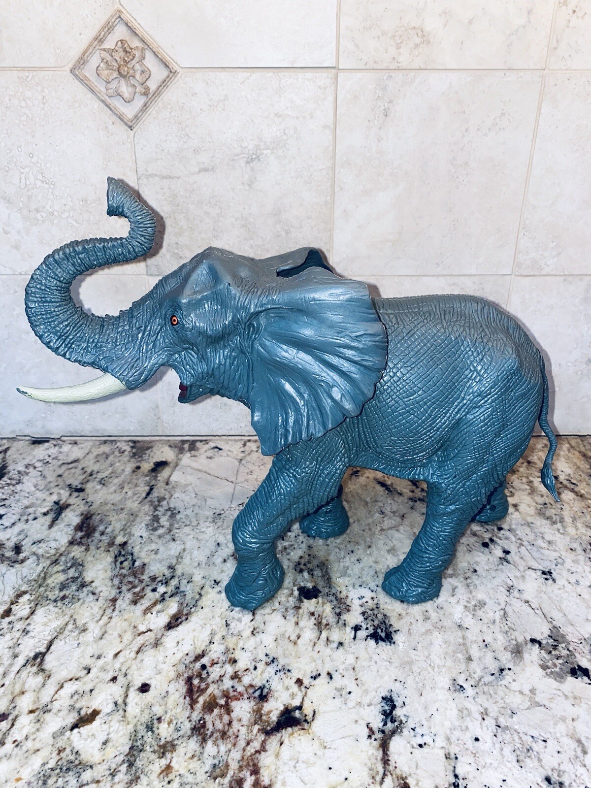 Toys-R-Us Chap Mei Animal Planet Large 12” Elephant Tested Makes Sound ...