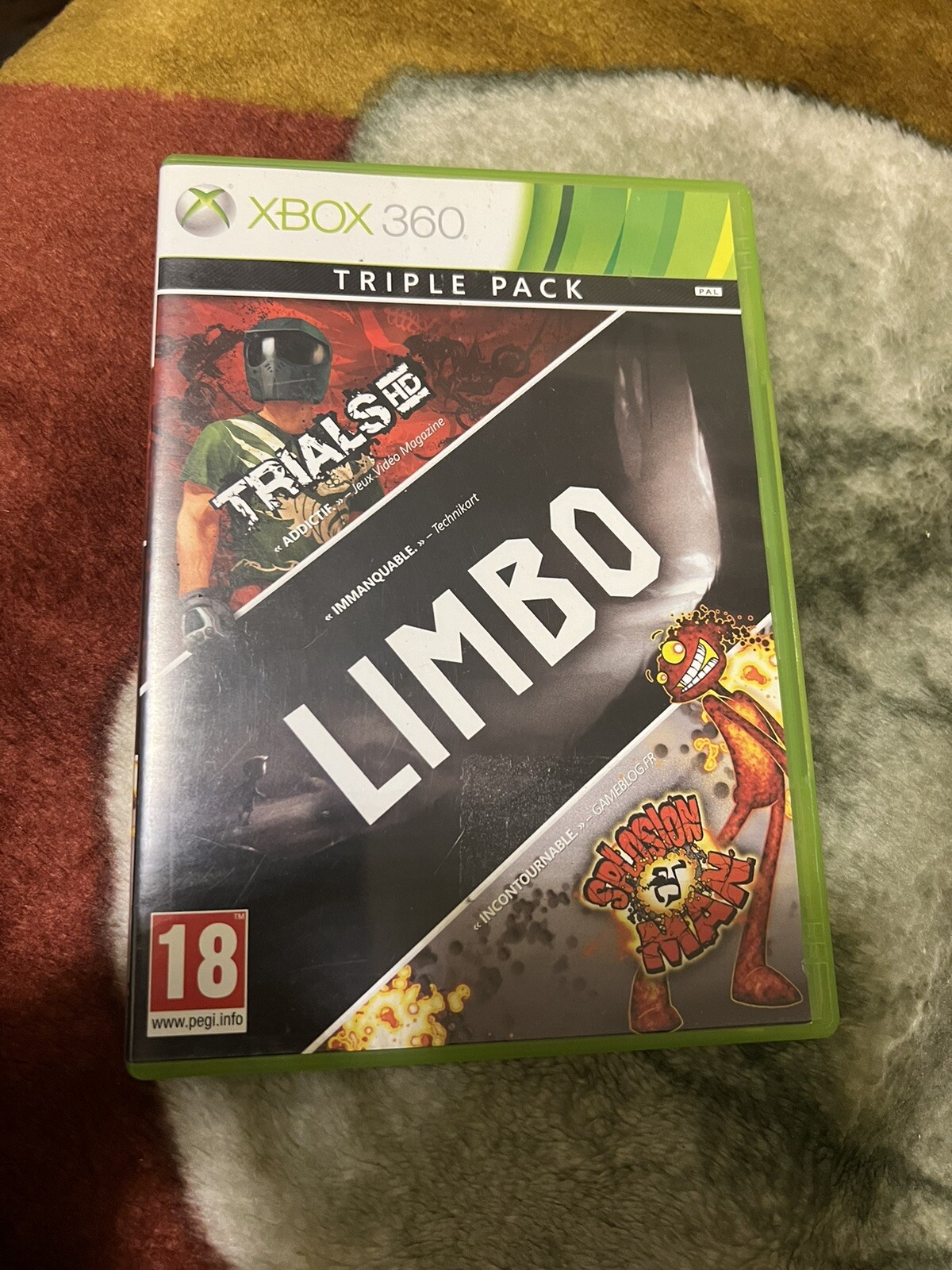 Triple pack Limbo Trials HD Splosion Man - PAL - Xbox 360 FR | eBay