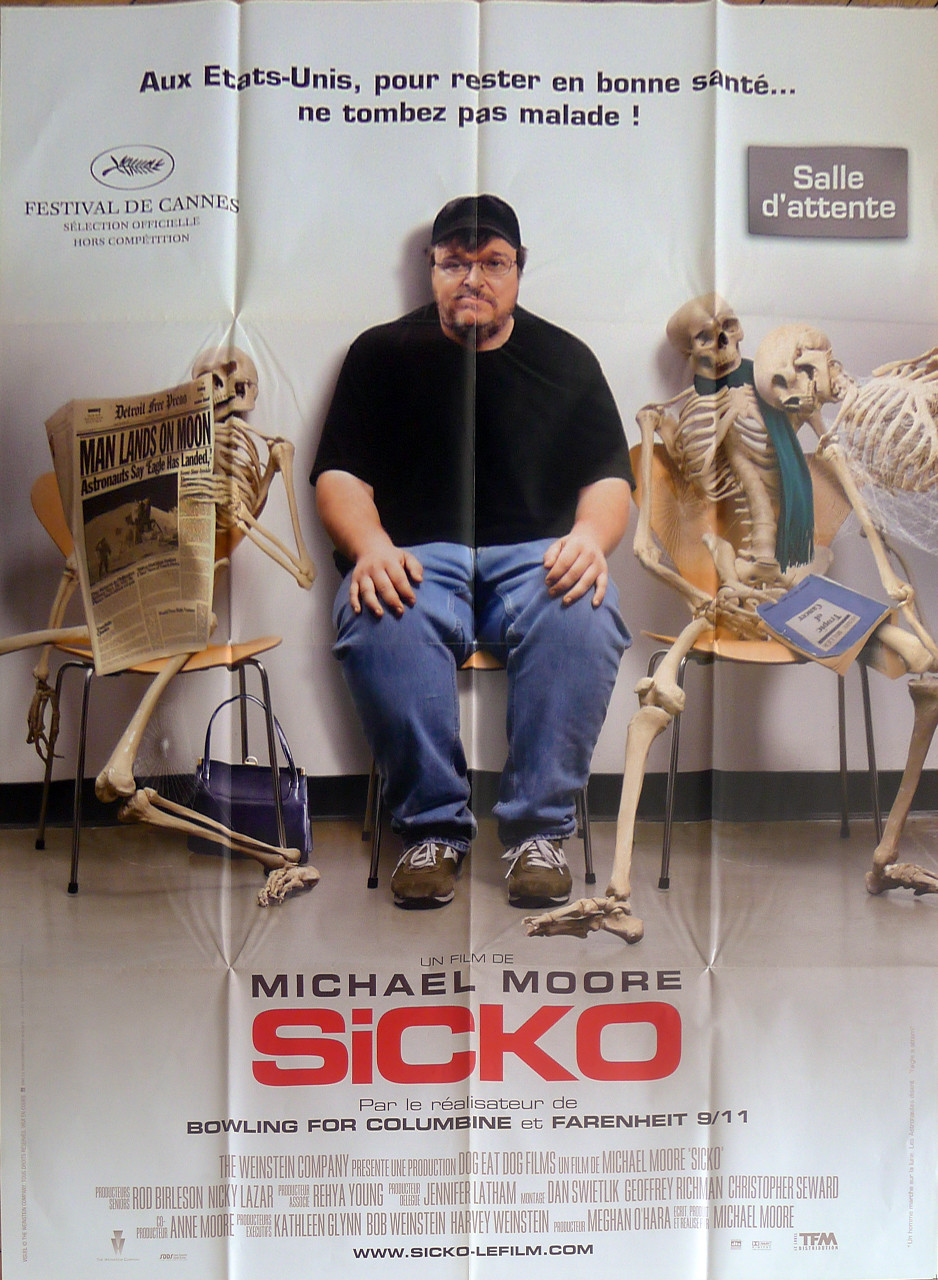 SICKO - MICHAEL MOORE - AMERICAN HEALTH - ORIGINAL DOCUMENTARY MOVIE ...