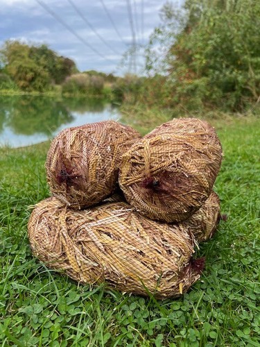 4x Natural Barley Straw Logs for Ponds – Eco Algae Control – Treats 18 ...