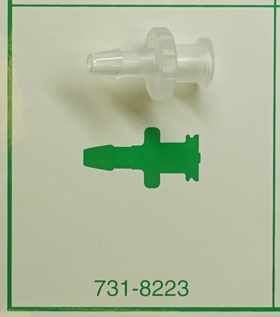 Bio-Rad 3.2mm Barb to Female Luer, PN 731-8223 for Econo-Column (1 ...