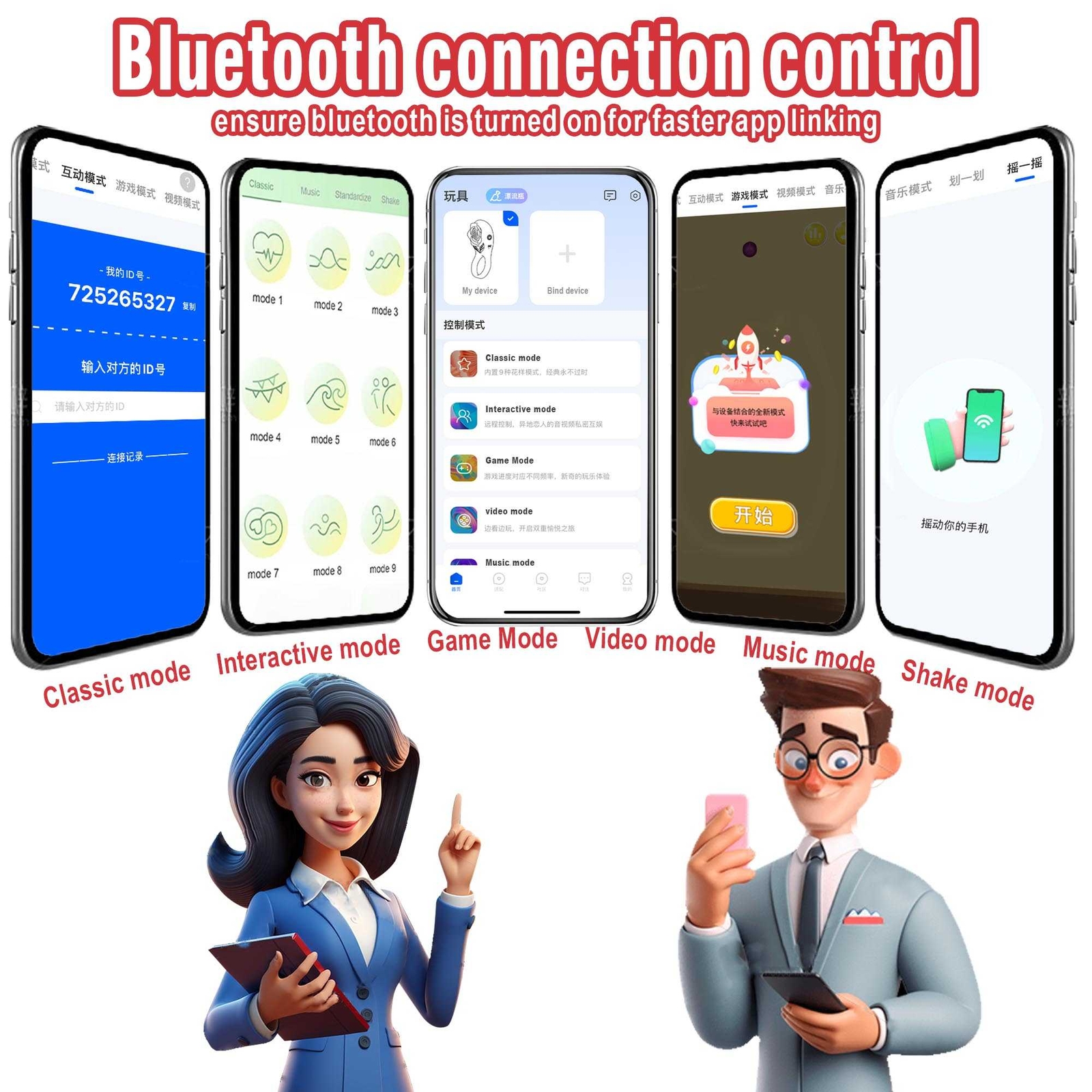 APPP Cock Ring G-spot Vibrator Clitoral Stimulator Massager Ring for ...