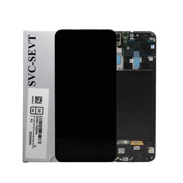 Genuine Black Samsung 2019 A50 Sm-a505fn A505f Galaxy Screen AMOLED LCD ...