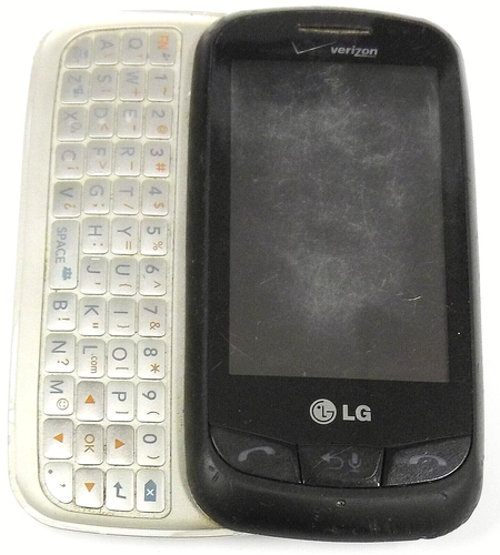 LG Cosmos Touch VN270 - Black ( Verizon ) Cellular Full Keyboard Phone ...