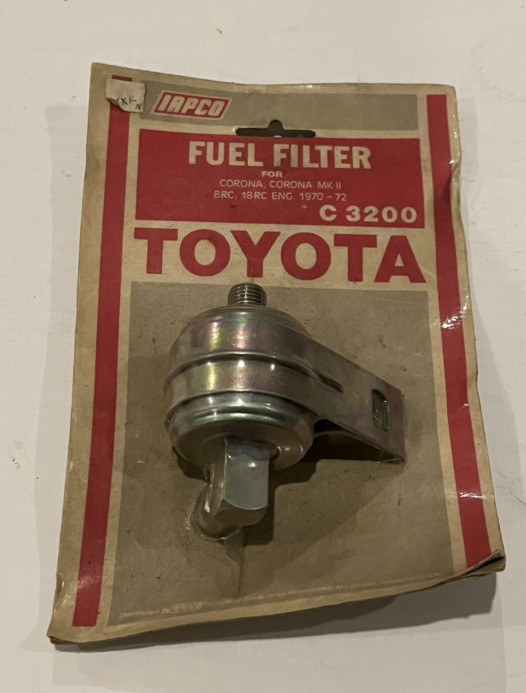 TOYOTA C3200 FUEL FILTER 1970-72 GENUINE PART NEW VINTAGE | eBay