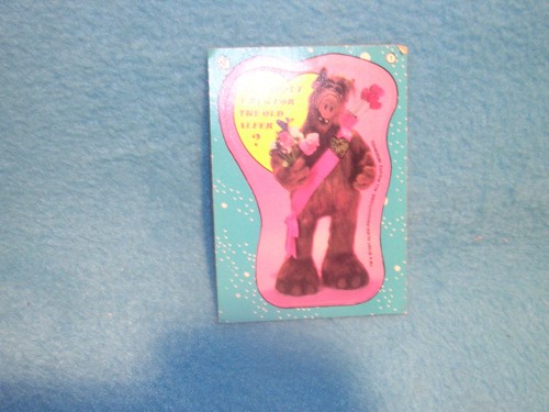 1987 Topps Alf Series Stickers #1 How about a hug for the old Alfer? | eBay