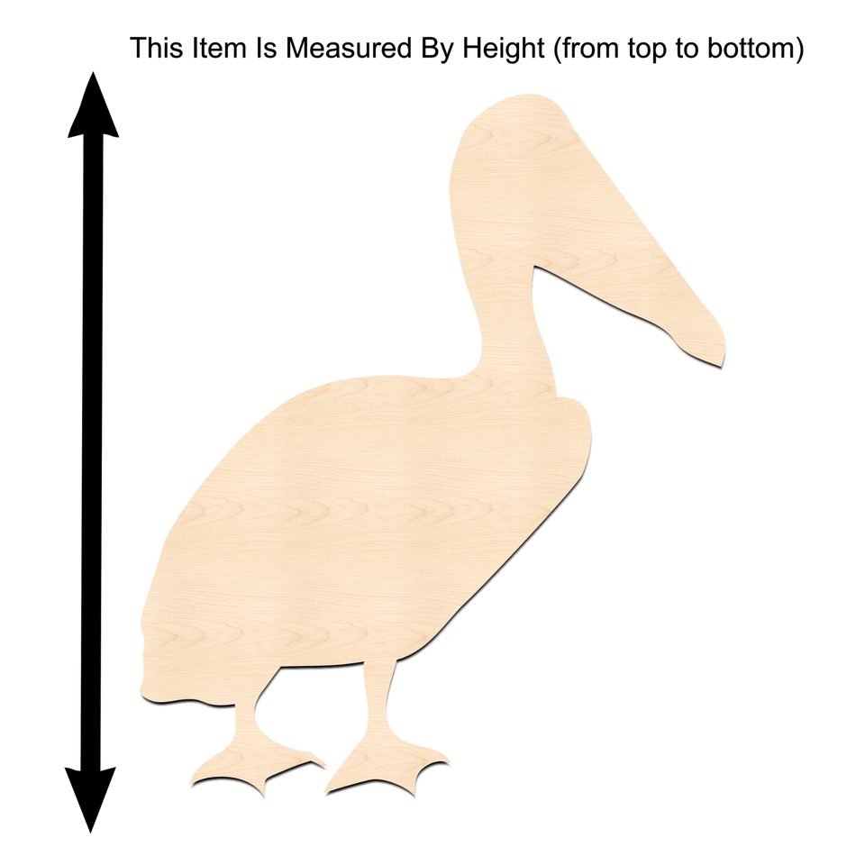 Pelican Shape-Wooden Pelican Cutout | eBay