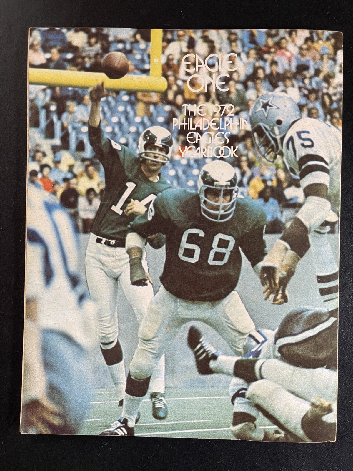 1972 Philadelphia Eagles Yearbook NFL Football Ed Kayhat | eBay
