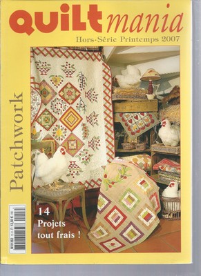 Magazine revue Patchwork QUILTMANIA Hors Série Printemps 2007 | eBay