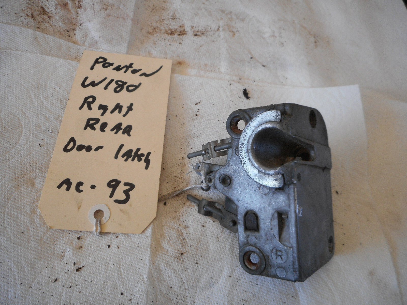 Mercedes Benz Ponton Right Front Rear Cone Style Door Latch cone Type ...