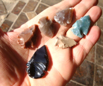 6x Native American Apache Tribe Arrowhead from Arizona in Apache ...