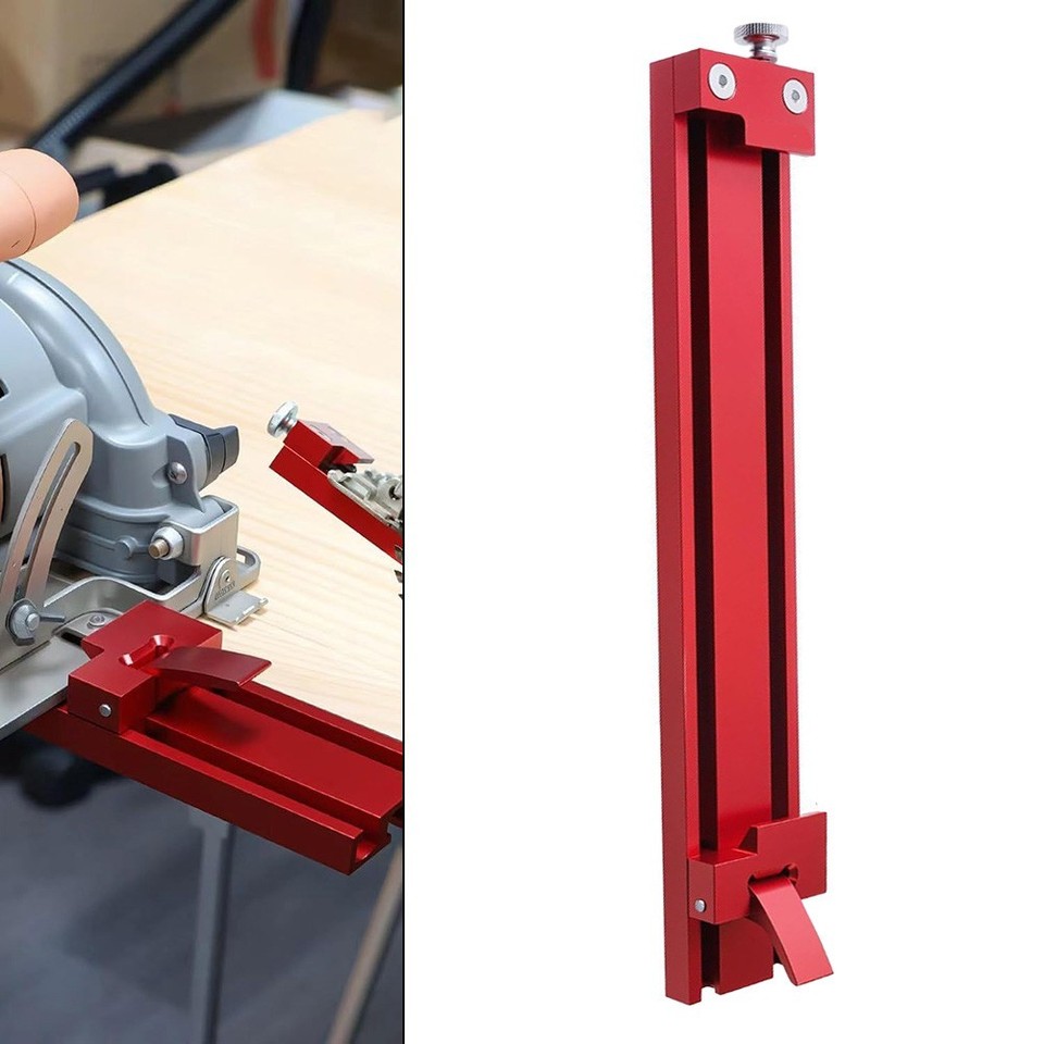 Adjustable Circular Saw Base Guide with Dual Latch for Stable and ...