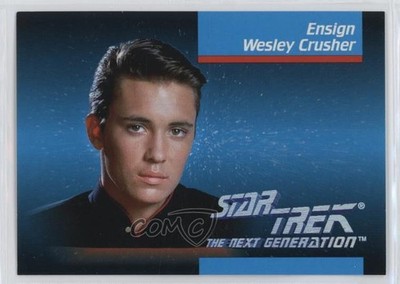 1992 Impel Star Trek The Next Generation Ensign Wesley Crusher #012 ...