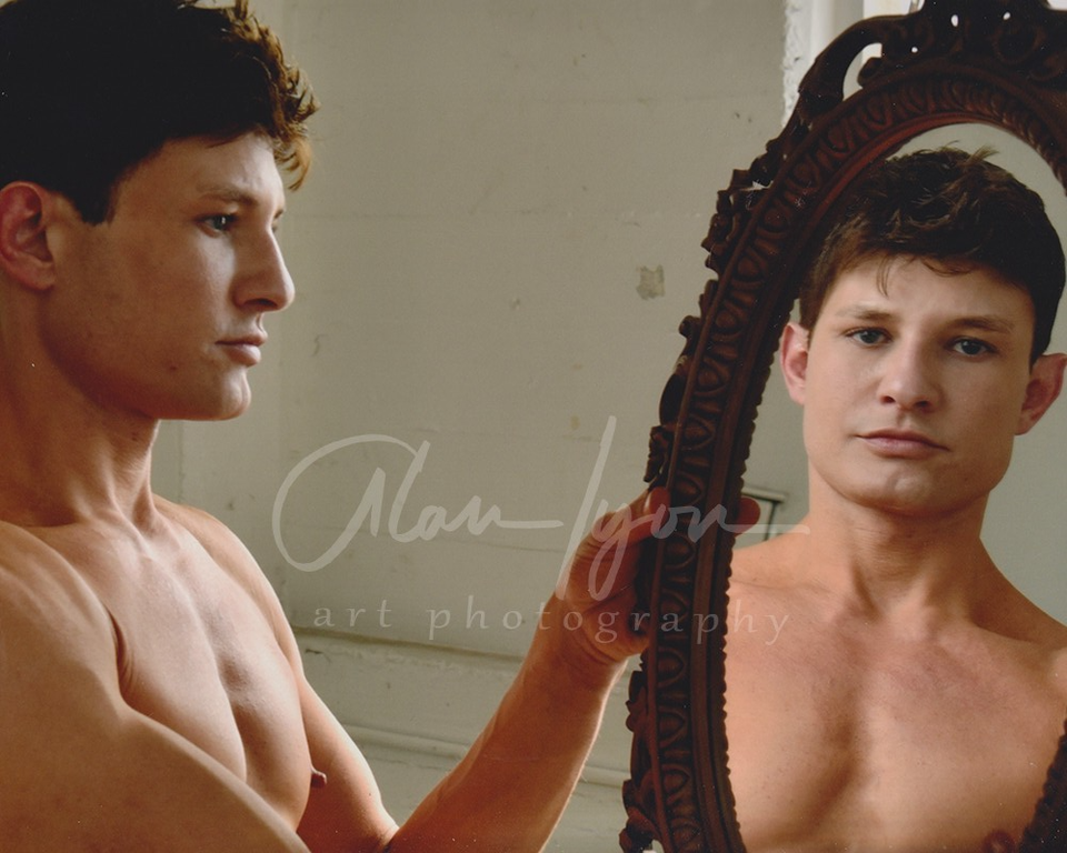 Alan Lyon Original BEN Male Photo gay interest 8x10 (15) Handsome Greg ...