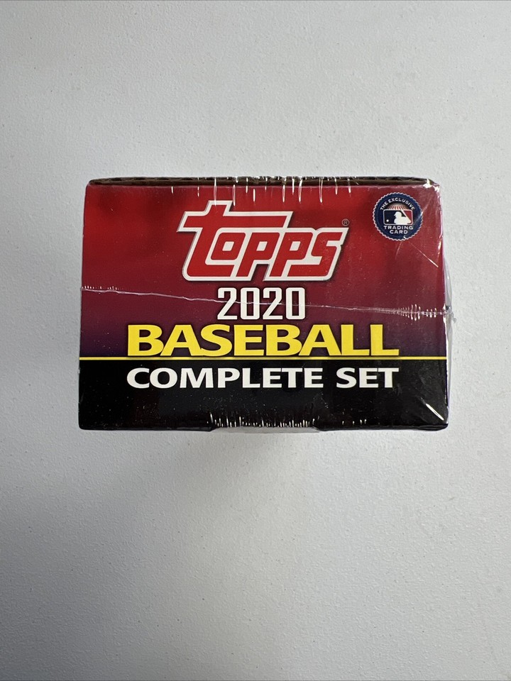 2020 Topps Baseball Card HOBBY Factory SEALED Complete Set with FOIL ...