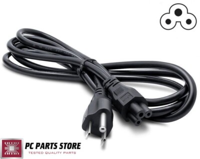 3 Prong AC Mickey Mouse Power Cord Cable Dell HP Toshiba Lenovo Sony ...