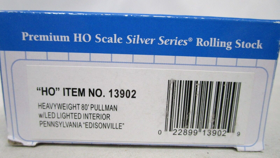 Bachmann HO PRR Pennsylvania 80' Heavyweight Pullman Passenger Car ...