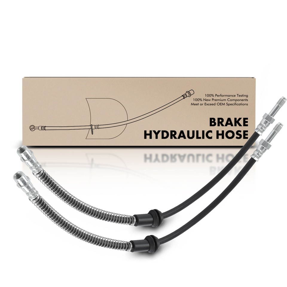 2x Brake Hoses Front for Mercedes-Benz CLS E-Class C218 X218 S212 ...