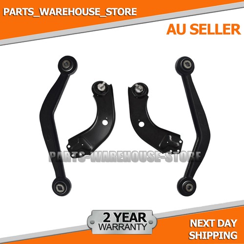 FOR FORD FALCON BA BF FG (L+R) REAR LOWER UPPER CONTROL BLADE ARMS 09/ ...