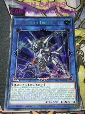 CARTE Yu Gi Oh LANCEUR AU TRIDENT T.G. SAST-FR050 1ère édition | eBay