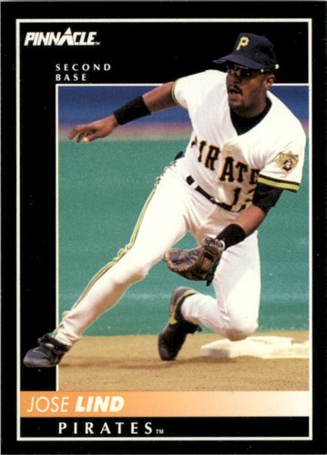 1992 Pinnacle Jose Lind Pittsburgh Pirates #49 Baseball Card | eBay