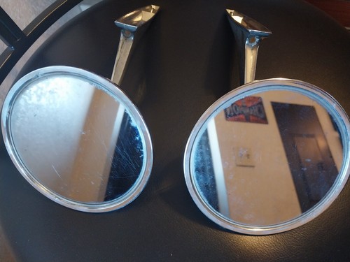 1960s 1970s Chevrolet GM Side Mirrors, LH RH, Camaro Chevelle | eBay