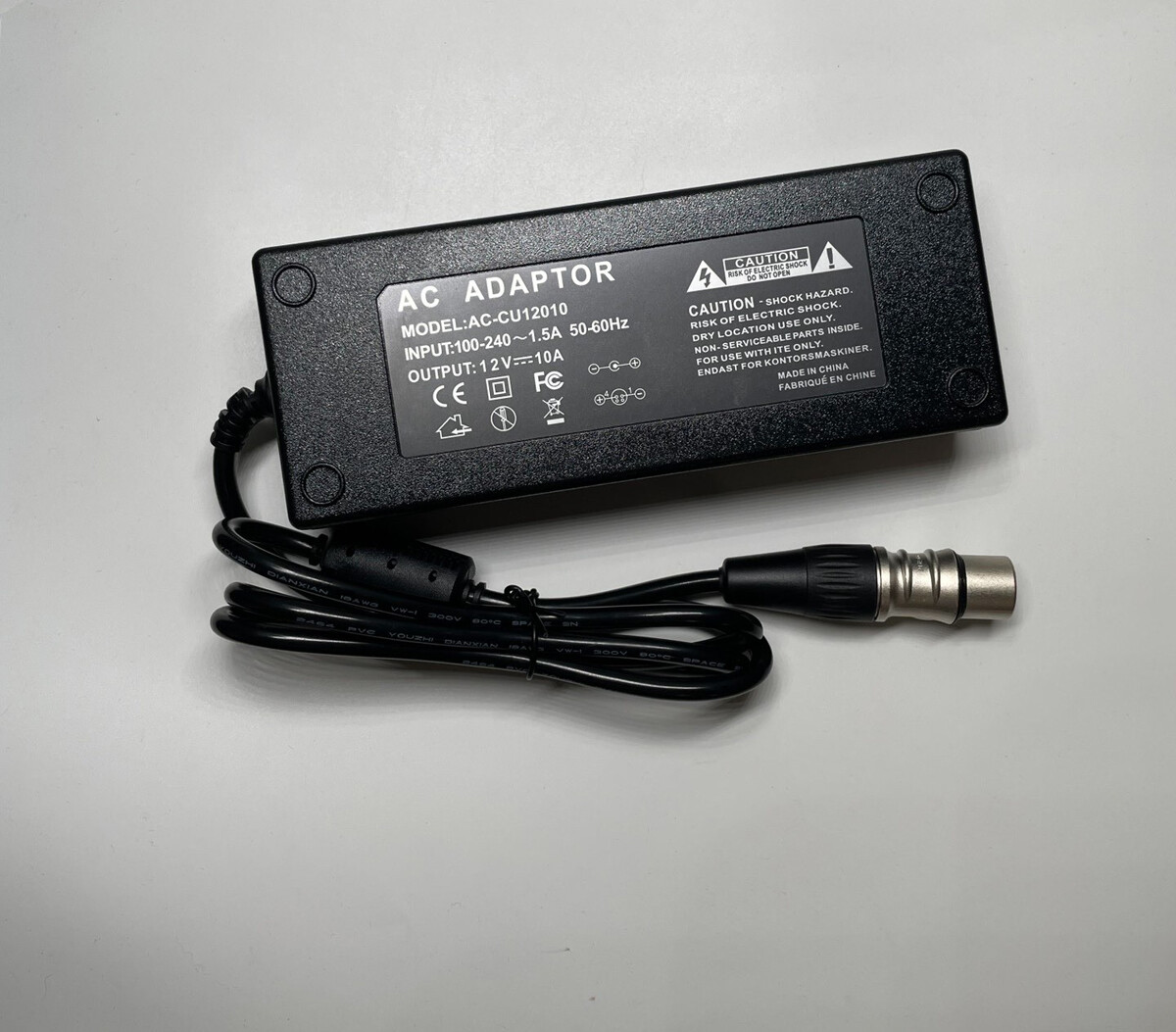 4-Pin AC Adapter for Canon C300III, C300 Mark III Camera Power Supply ...
