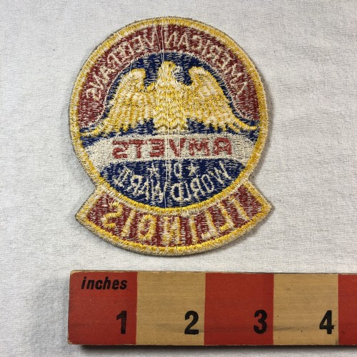 ILLINOIS AMVETS OF WWII Military Veterans Patch - World War 2 Heroes ...