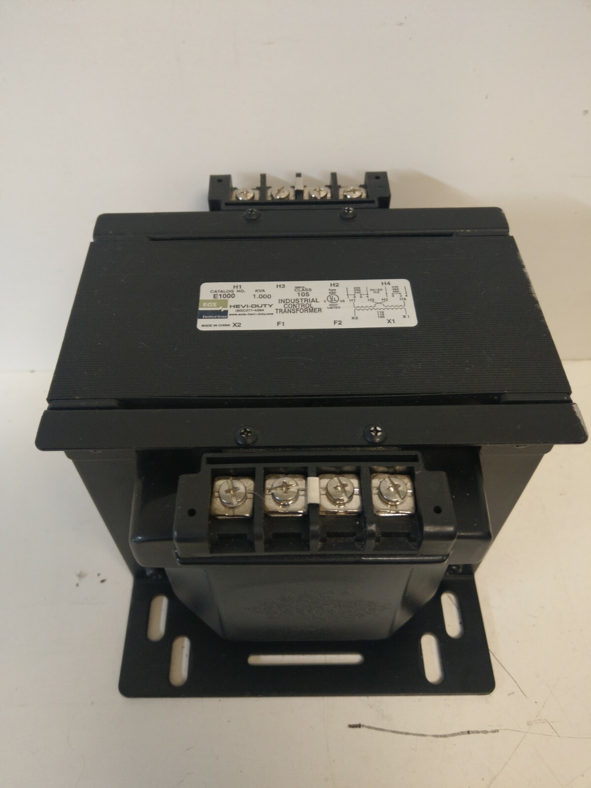 GUARANTEED! EGS HEVI-DUTY 1.000KVA INDUSTRIAL CONTROL TRANSFORMER E1000 ...